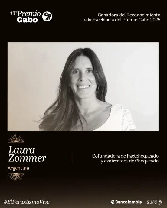 Laura Zommer es reconocida por la Fundación Gabo con el Premio a la ...